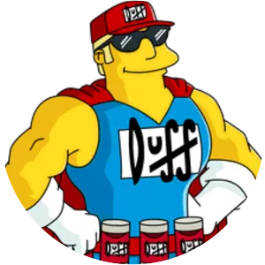 Duffman - The Simpsons character - Whois - xwhos.com