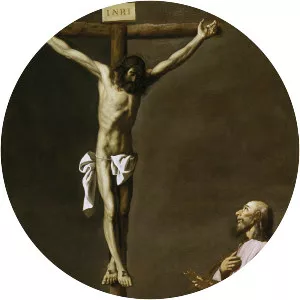 Saint Luke Painting the Crucifixion - Painting by Francisco de Zurbarán - Whois - xwhos.com